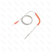 China Braided Cable RTD Temperature Sensor Stainless Steel Cooking Temperature Probe for sale