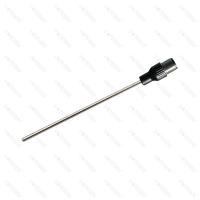 China M12 Molded Stainless Steel PT100 Temperature Sensor 4 Wire 102mm Long for sale