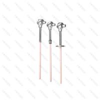 China S Type Platinum Rhodium Thermocouple WRP-130 0-1600 Degre With High Temperature Corundum Tube for sale