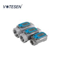 China Electric Turbine Flow Meters 3-4Mpa Water Fuel Small Pulse Output for sale