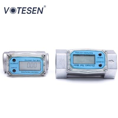 China 3-4Mpa Digital Pulsar Turbine Flow Sensor Electronic Turbine Meter DN4-DN200mm for sale