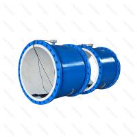 China Digital Sanitary Electromagnetic Flow Meter Electromagnetic Water Sensor DN80 for sale