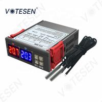 China 10A STC 3008 Temperature Controller Manual Dual Temperature Thermostat for sale