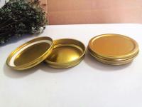 China Food Grade Tinplate Material Caviar Packaging Can 0.28mm 20g for sale