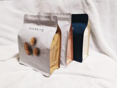 China Spot UV Printed Plastic Stand Up Pouch Bags for Truffle and Mushroom Packaging for sale