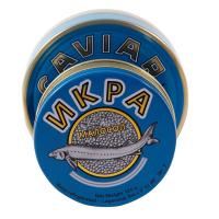 China Lightweight Round Caviar Packaging , Empty Caviar Cans 100g 125g 250g 500g for sale