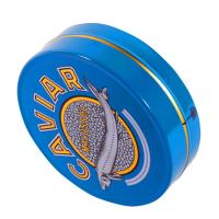 China 125g 250g Caviar Packaging Tin Box Can Custom Color ISO 9001 Approved for sale