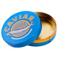 China 125g 250g Caviar Packaging Tin Box Can Custom Color ISO 9001 Approved for sale