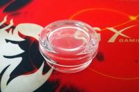 China 0.5oz 15-20gram Glass Caviar Jar With Metal Lid for sale