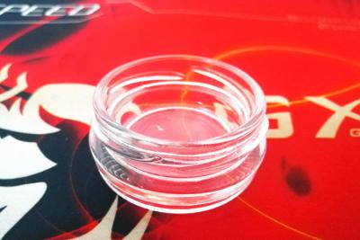 China 0.5oz 15-20gram Glass Caviar Jar With Metal Lid for sale