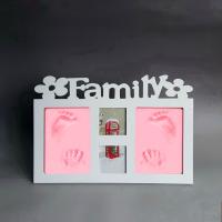 China Wooden Baby Hand And Footprint Frame for sale