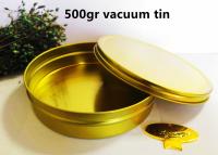 China Vacuum Empty Caviar Tin Can Food Grade Packaging 500g for sale