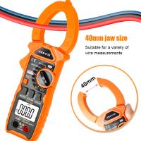 China VICTOR 615B DC 1500V 1000A True RMS  AC DC Digital Clamp Multimeter with Live NCV solar energy clamp meter for sale