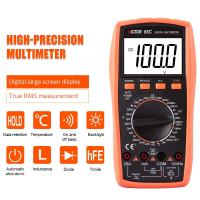 China VICTOR 88C Manual Range Digital Multimeter 1999 Counts With True RMS 1000V/20A AC DC With Temperature Frequency for sale