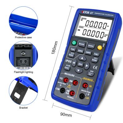 China VICTOR 07 Temperature Calibrator Multi-function process calibrator thermocouple calibrator for sale