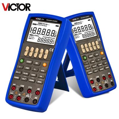 China VICTOR 11+ Process Signal Source  handheld calibrator process calibrator multimeter digital calibrator for sale