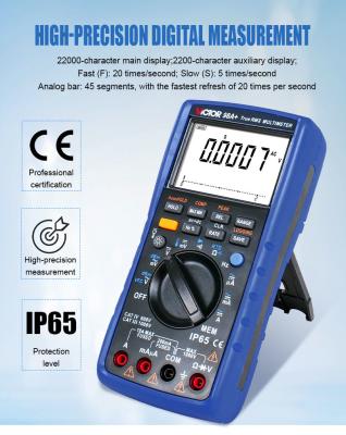 China VICTOR 98A+ VICTOR Digital Multimeter 22000 counts display auto range multimeter with USB for sale