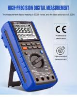 China VICTOR189A 0.025% Accuracy 55000 Counts VICTOR Digital Multimeter 1000V Fuse Protection for sale