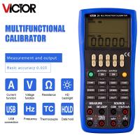 China VICTOR 24 Portable Multifunction Process Calibrator Rtd Calibration Equipment for sale