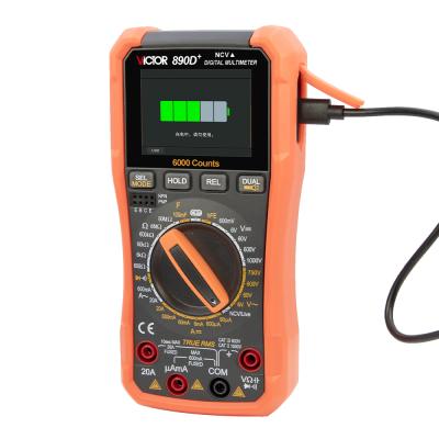 China VICTOR 890C Digital Multimeter with TFT screen 6000 counts display for sale