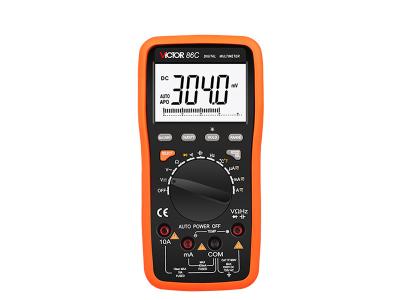 China Anti Interferential LCD Display Multimeter Digital Auto Range Meter VICTOR 86C for sale