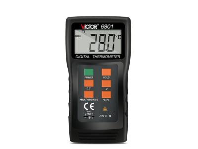 China 1999 Counts Industrial Digital Thermometer With Thermocouple Sensors for sale
