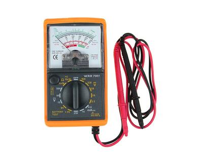 China Analog VICTOR Digital Multimeter Large Lcd Display 500V 250mA 1MΩ for sale