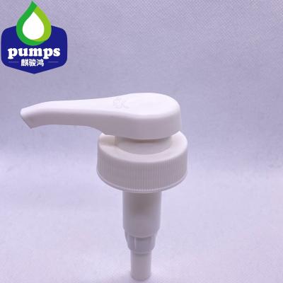 China White Cosmetic Lotion Pump For Body Shampoo 38/400 4cc Dosage for sale