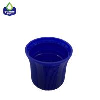 China OEM Plastic Bottle Cap Cover Blue Color Big High Cap For Neck Size 33mm for sale