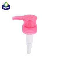 China Plastic Cosmetic Lotion Pump in Clean Washing Liquid Ribbed Closure for sale