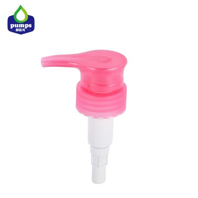 China Plastic Cosmetic Lotion Pump in Clean Washing Liquid Ribbed Closure for sale