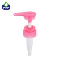 China Plastic Cosmetic Lotion Pump in Clean Washing Liquid Ribbed Closure for sale