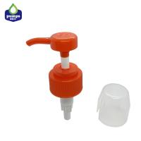 China Ribbed Closure Plastic Lotion Pumps With Caps Size 38/415 4cc for sale
