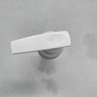 China Yellow Color Cleaning Gel Dispenser Pump With Transparent Cap  Neck Size 33/410 for sale