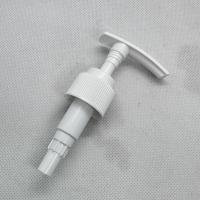 China Yellow Color Cleaning Gel Dispenser Pump With Transparent Cap  Neck Size 33/410 for sale