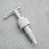 China Yellow Color Cleaning Gel Dispenser Pump With Transparent Cap  Neck Size 33/410 for sale