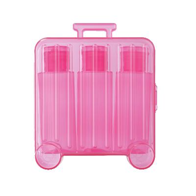 China Travel set bottle any color skincare travel-sized  40ml bottle plastic cosmetic packaging set for sale