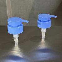 China 28mm24mm blue dispenser pump 2cc 4cc for PE bottle shampoo show gel for sale