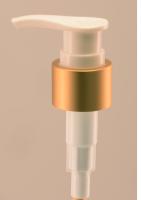 China 24-410 28-410 Matte Gold Lotion Pump , Metal Soap Dispenser Pump OEM Accept for sale