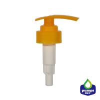China 33mm Size Screw Plastic Pump Lotion Pump with Pet Cosmetic Bottle for sale