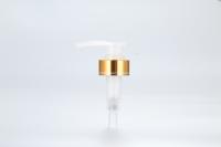 China Golden Color Aluminum Metal 33/410 Shampoo Shower Gel Lotion Pump for sale