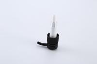 China Black Plastic Glass Bottle Pump Top 28/410 Soap Dispenser Head for sale