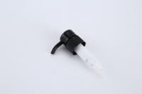 China Black Plastic Glass Bottle Pump Top 28/410 Soap Dispenser Head for sale