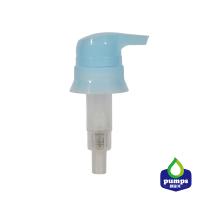 China Double Walled Cosmetic Pump Head 28mm 33mm 2CC Ribbed / Smooth Closure for sale
