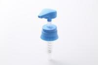 China Double Walled Cosmetic Pump Head 28mm 33mm 2CC Ribbed / Smooth Closure for sale