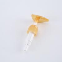 China 28/410 Clear Bottle Pump , Ribbed Liquid Soap Plastic Pump Cap for sale