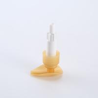 China 28/410 Clear Bottle Pump , Ribbed Liquid Soap Plastic Pump Cap for sale