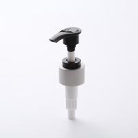 China Ribbed 24 410 Black Lotion Pump / Aluminium Gold Dispenser Pump for sale