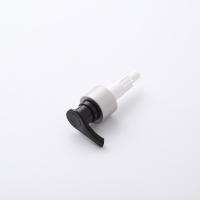 China Ribbed 24 410 Black Lotion Pump / Aluminium Gold Dispenser Pump for sale