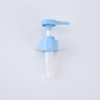 China Ribbed Closure Plastic Lotion Pumps 28/410 Baby Care with Up Down Lock for sale